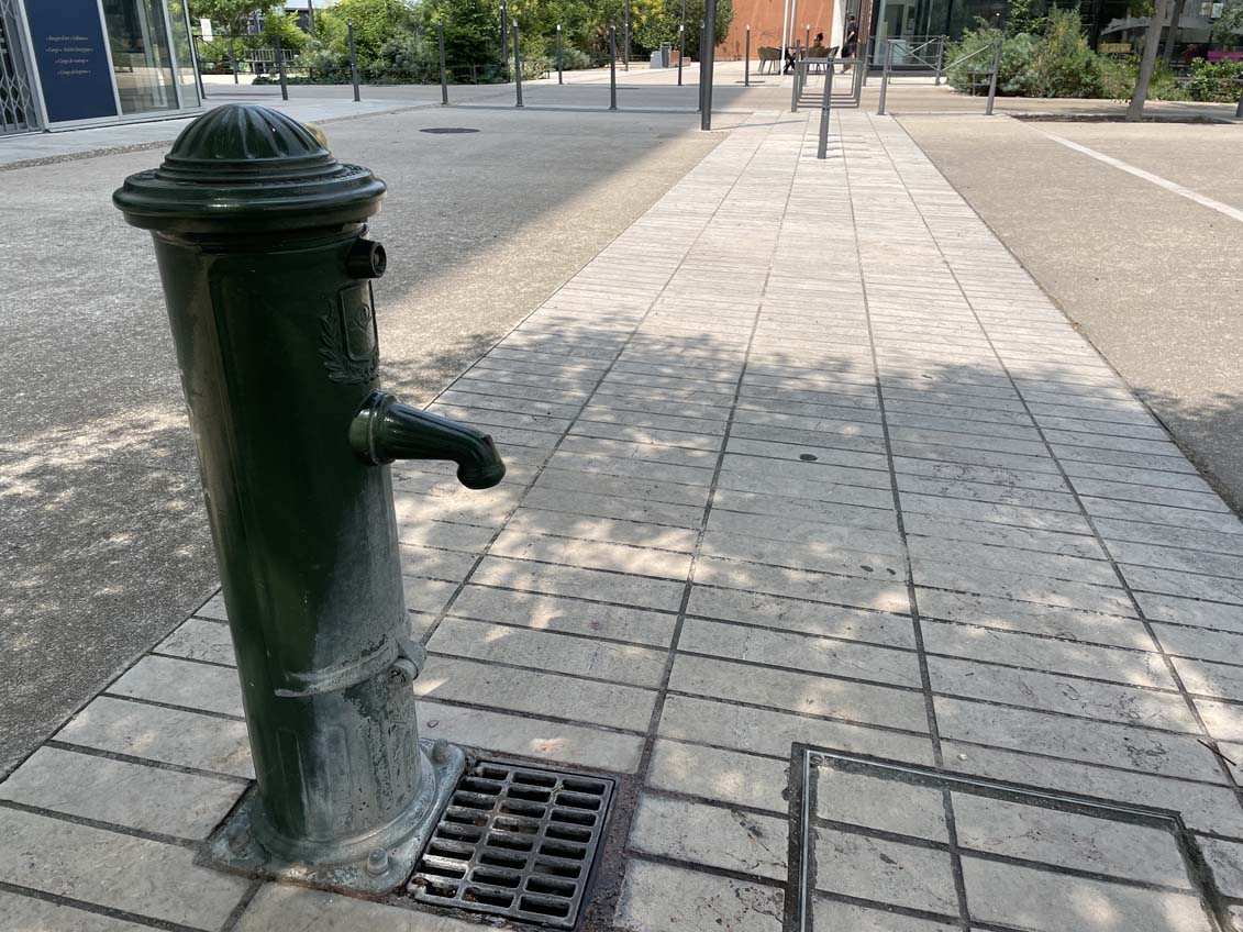 Où trouver fraîcheur et fontaines d'eau potable à Lyon ? • Une vie à Lyon